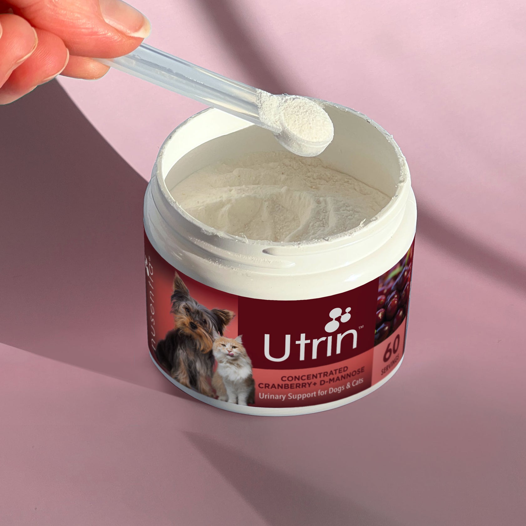 Utrin® : Natural UTI Supplement for Dogs and Cats : D-Mannose ...